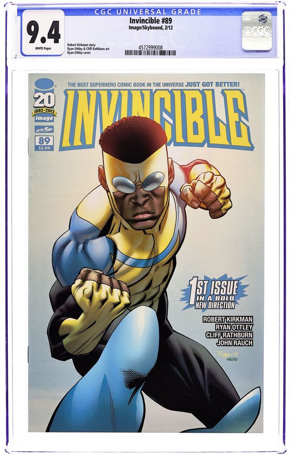 Invincible (2003 Image) 89A CGC 9.4