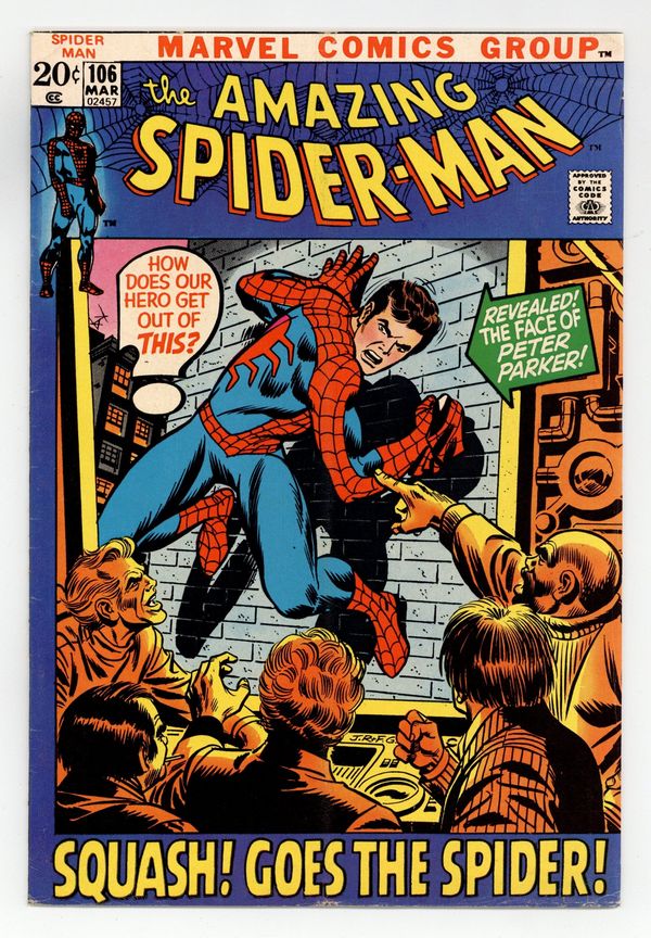 Amazing Spider-Man (1963 1st Series) 106 GD/VG 3.0
