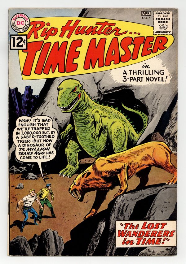 Rip Hunter Time Master (1961) 7 VG/FN 5.0 (R)