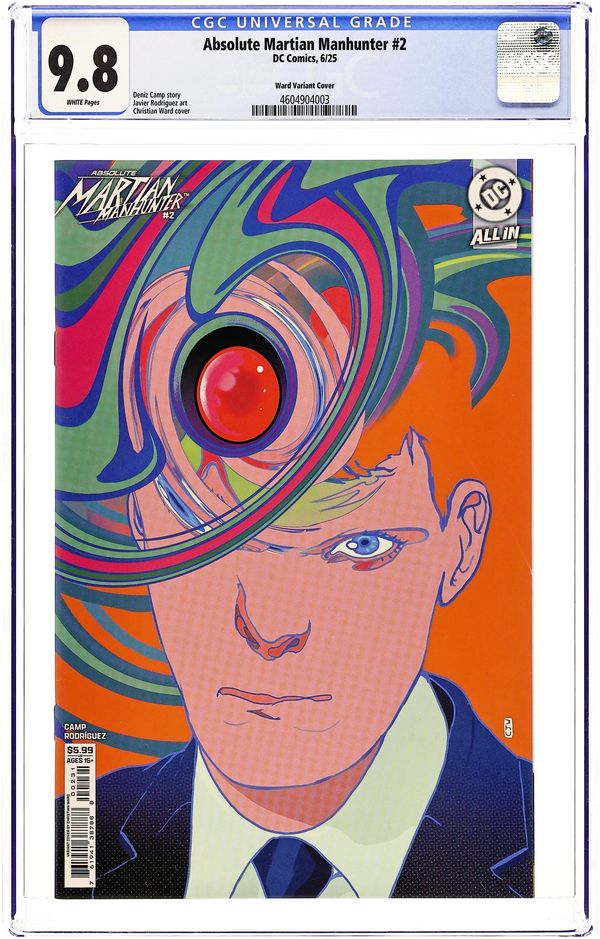 Absolute Martian Manhunter (2025 DC) 2C CGC 9.8