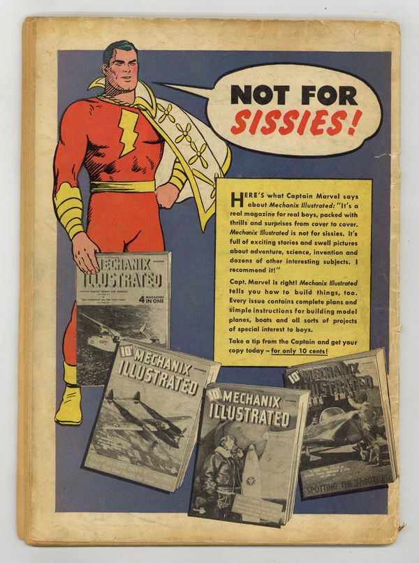 Captain Marvel Adventures (1941-1953 Fawcett) 6 GD+ 2.5
