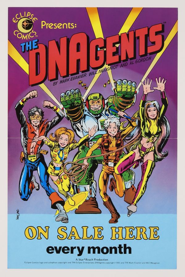 DNAgents (1983) Promotional Poster.