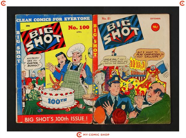 Big Shot Comics Lot of 2