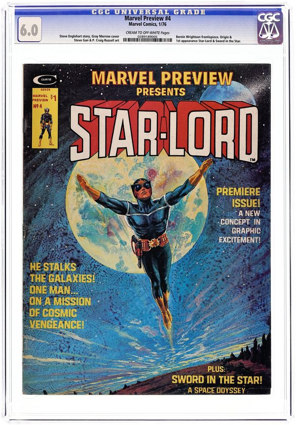 Marvel Preview (1975 Magazine) 4 CGC 6.0