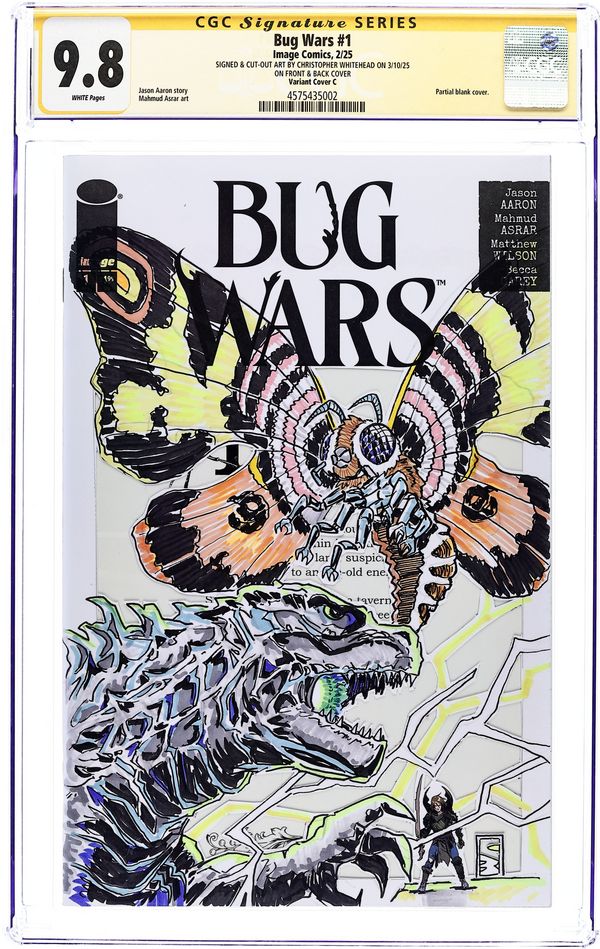 Bug Wars (2025 Image) comic books graded by CGC