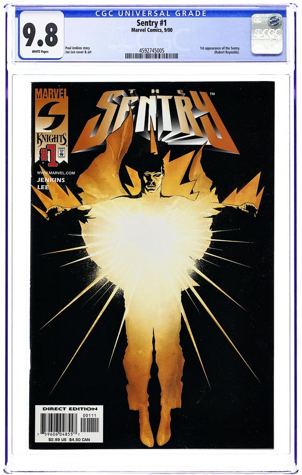 Sentry (2000 1st Series) 1A CGC 9.8