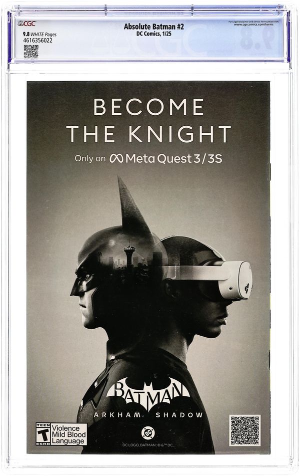 Absolute Batman (2024 DC) 2A CGC 9.8