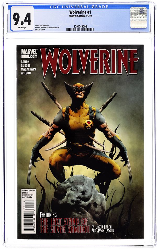 Wolverine (2010 3rd Series) 1A CGC 9.4