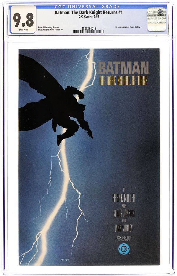 Batman The Dark Knight Returns (1986) 1-1ST CGC 9.8