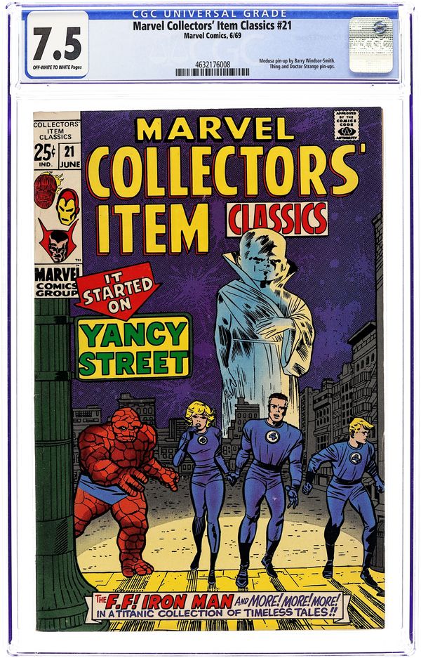 Marvel Collectors Item Classics (1966) 21 CGC 7.5