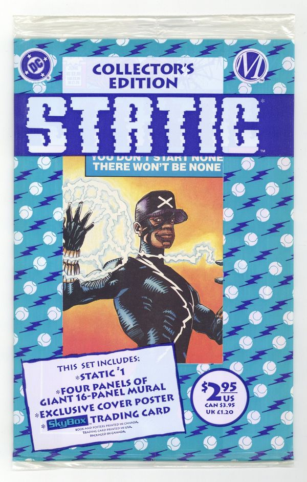 Static (1993 DC) Milestone 1A.P NM 9.4