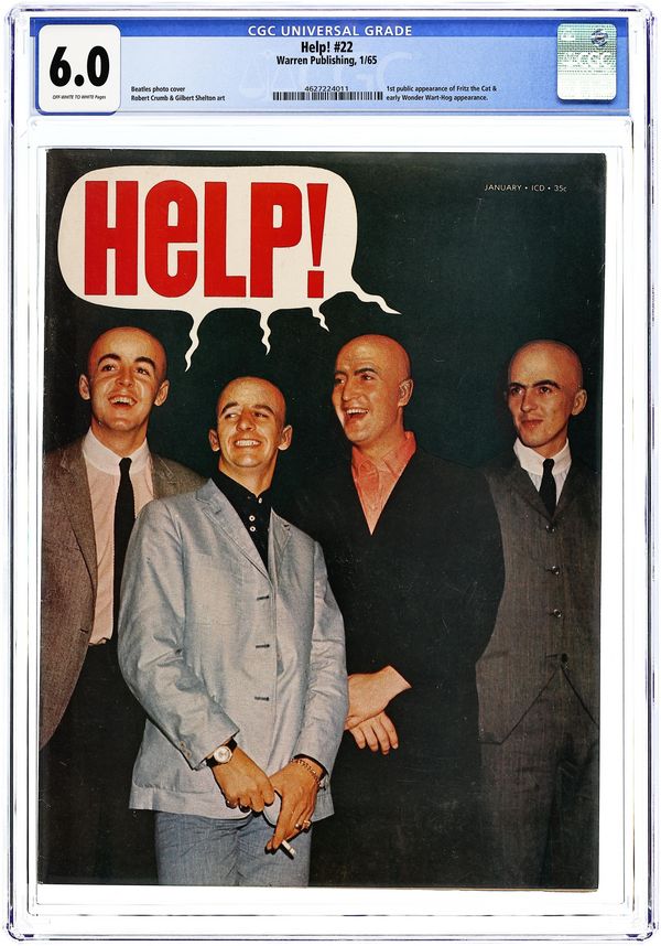 Help! (1960) Magazine 22 CGC 6.0