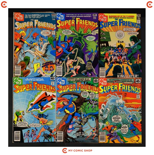 Super Friends Lot of 9