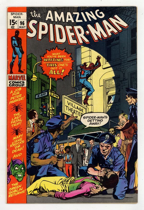 Amazing Spider-Man (1963 1st Series) 96 FN- 5.5