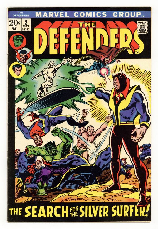 Defenders (1972 1st Series) 2 FN+ 6.5