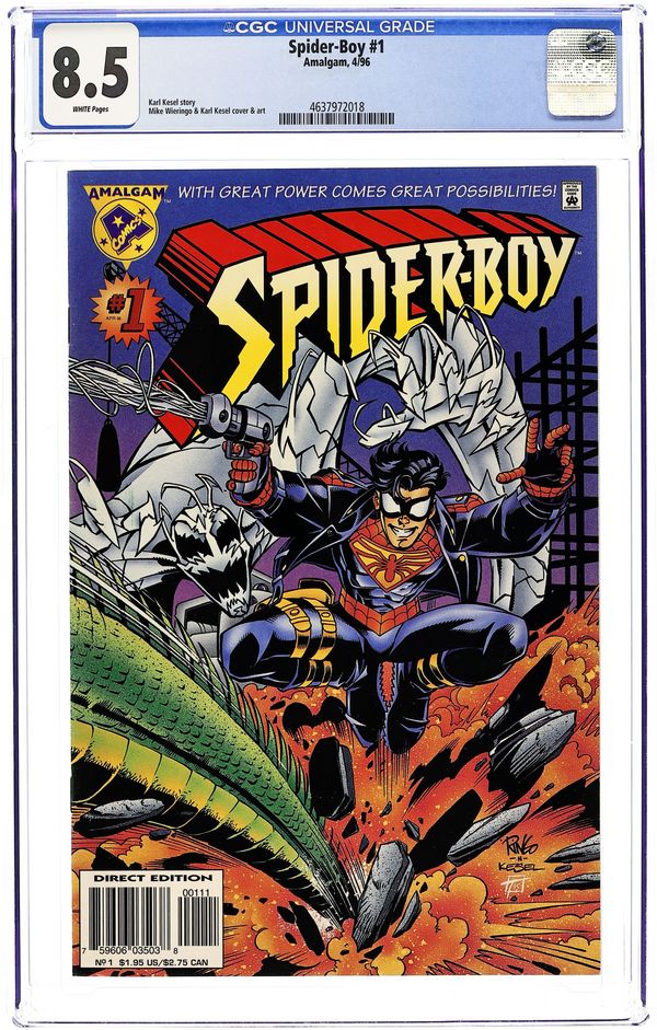 Spider-Boy (1996 Marvel/DC Amalgam) 1 CGC 8.5
