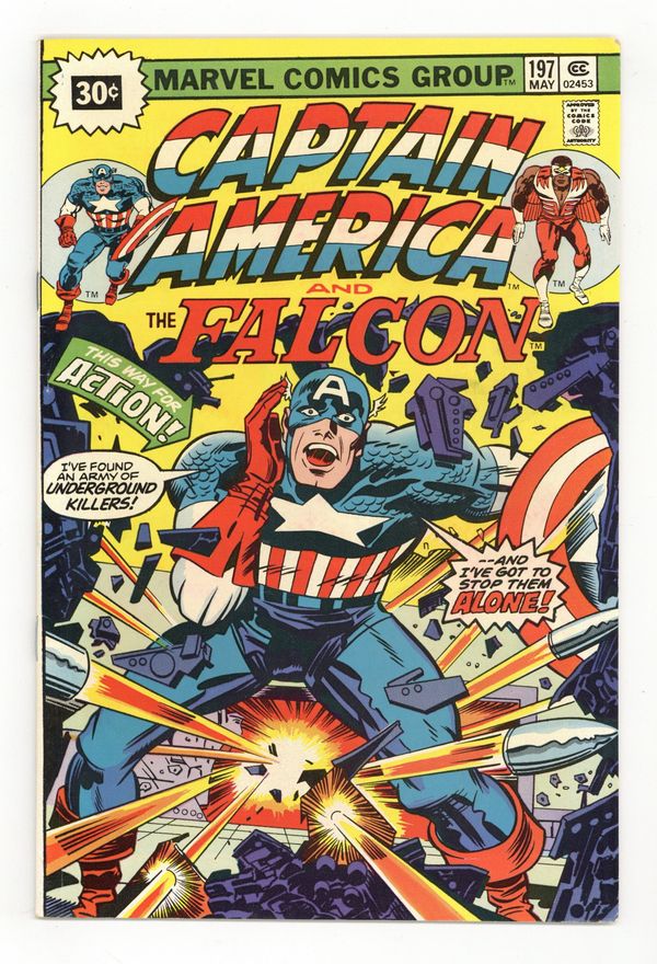 Captain America (1968 1st Series) 30 Cent Variant 197 FN 6.0