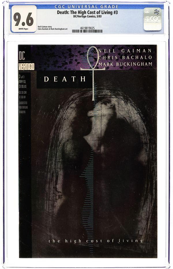 Death The High Cost of Living (1993) 3A CGC 9.6