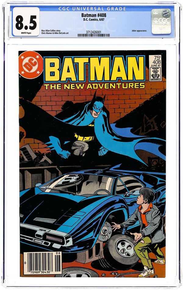 Batman (1940) 408N CGC 8.5