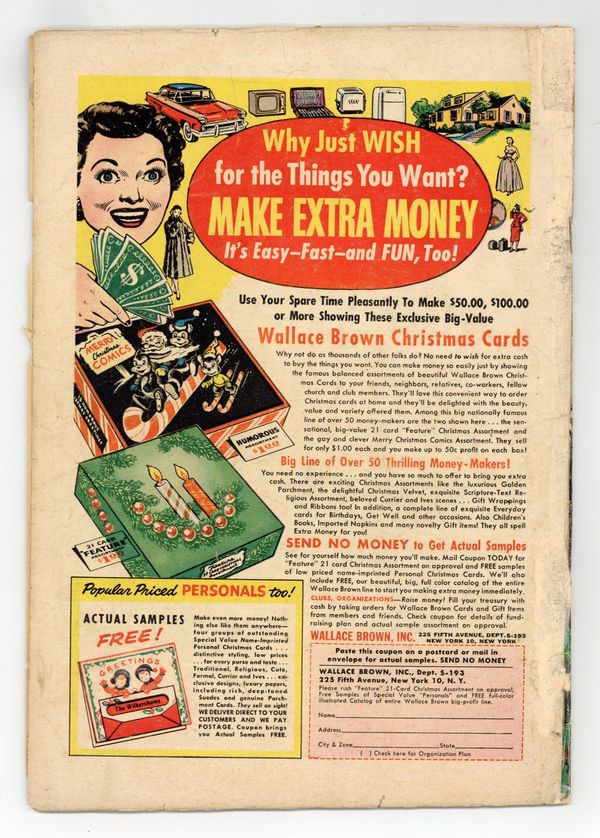 Wild Boy of the Congo (1953 Ziff Davis) 11 GD- 1.8 (R)