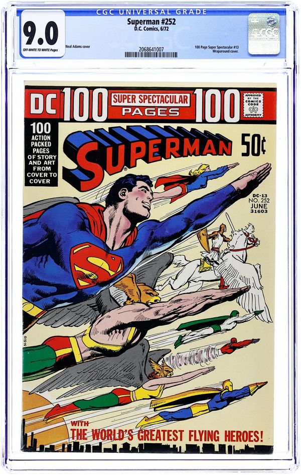 Superman (1939 1st Series) 252 CGC 9.0