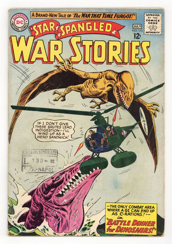 Star Spangled War Stories (1952 DC 2nd Series) 115 VG- 3.5