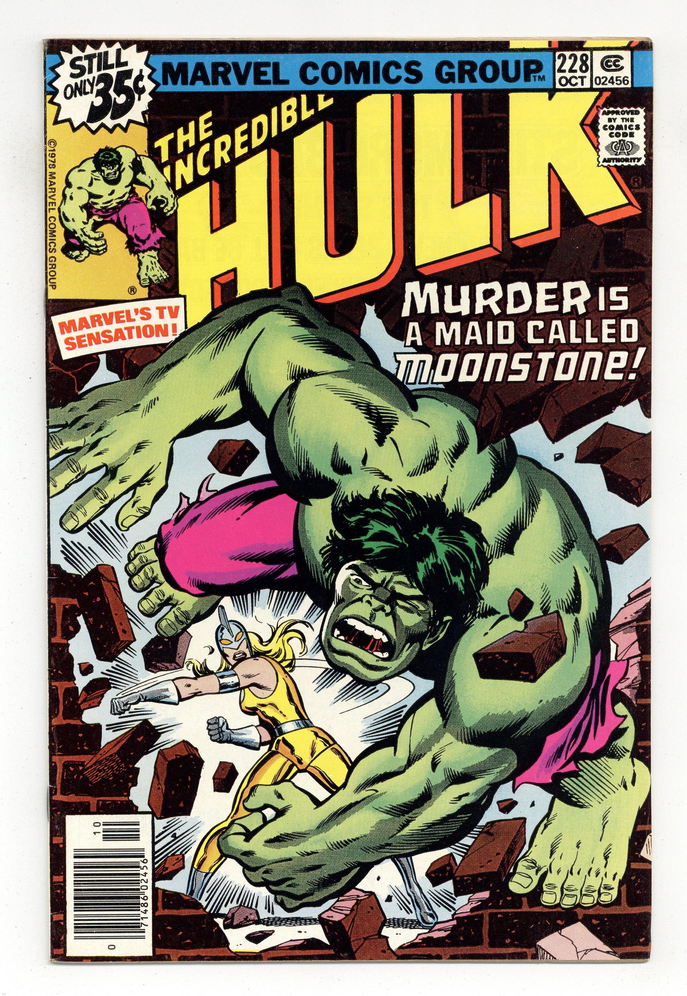 Incredible Hulk (1962 Marvel 1st Series) 228 FN 6.0