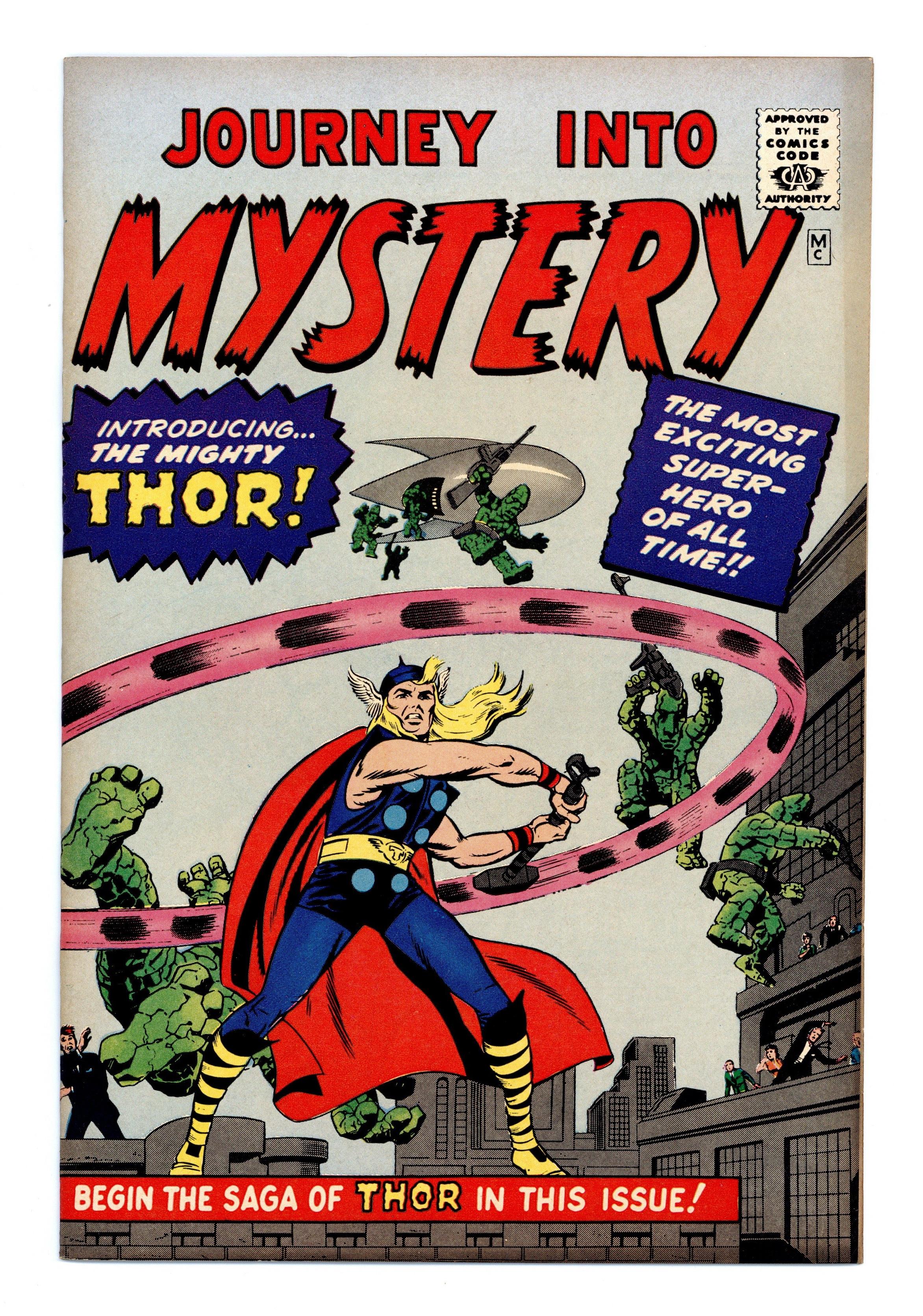Thor (1962 Marvel 1st Series Journey Into Mystery) Golden Record ...