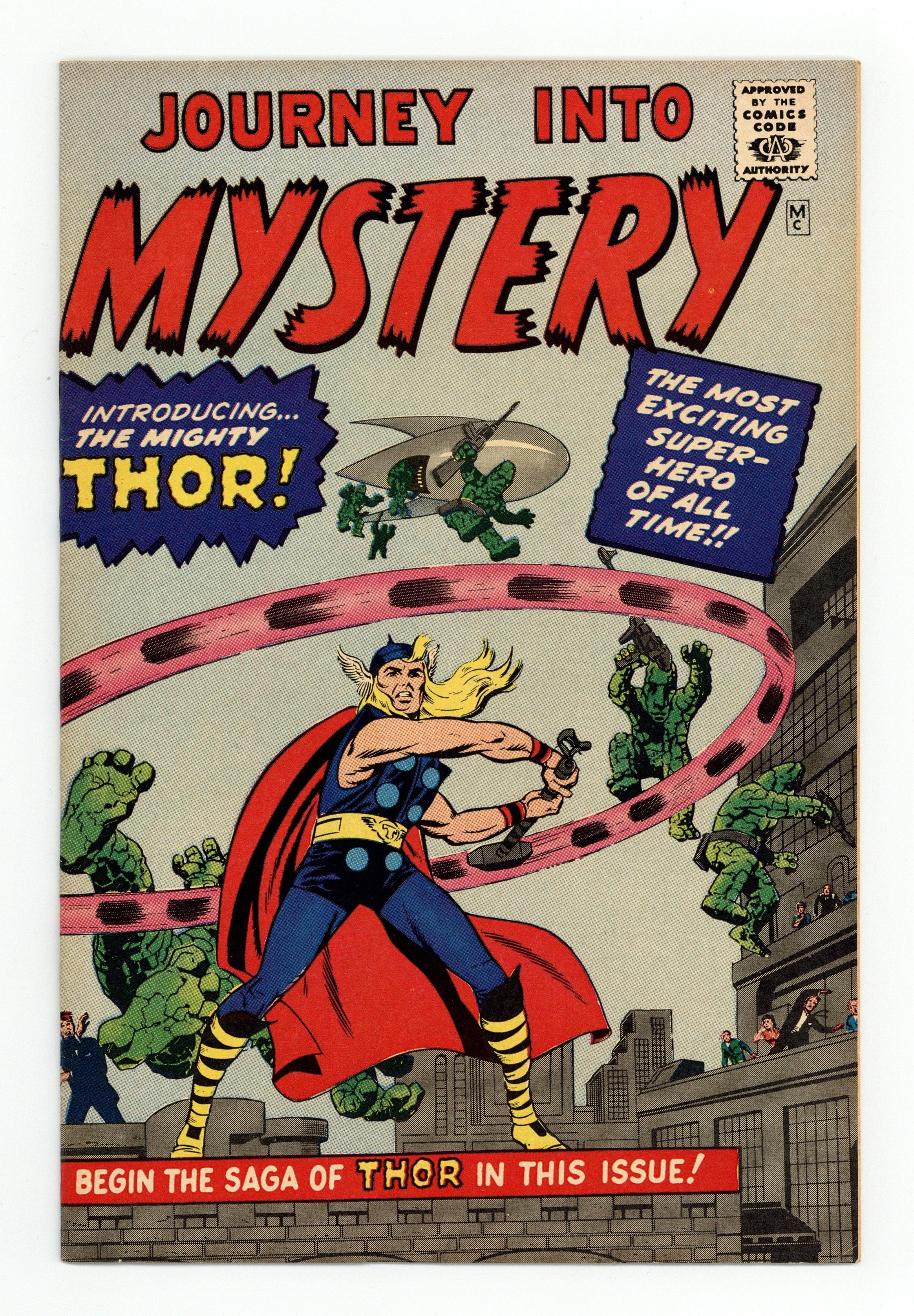 Thor (1962 Marvel 1st Series Journey Into Mystery) Golden Record ...