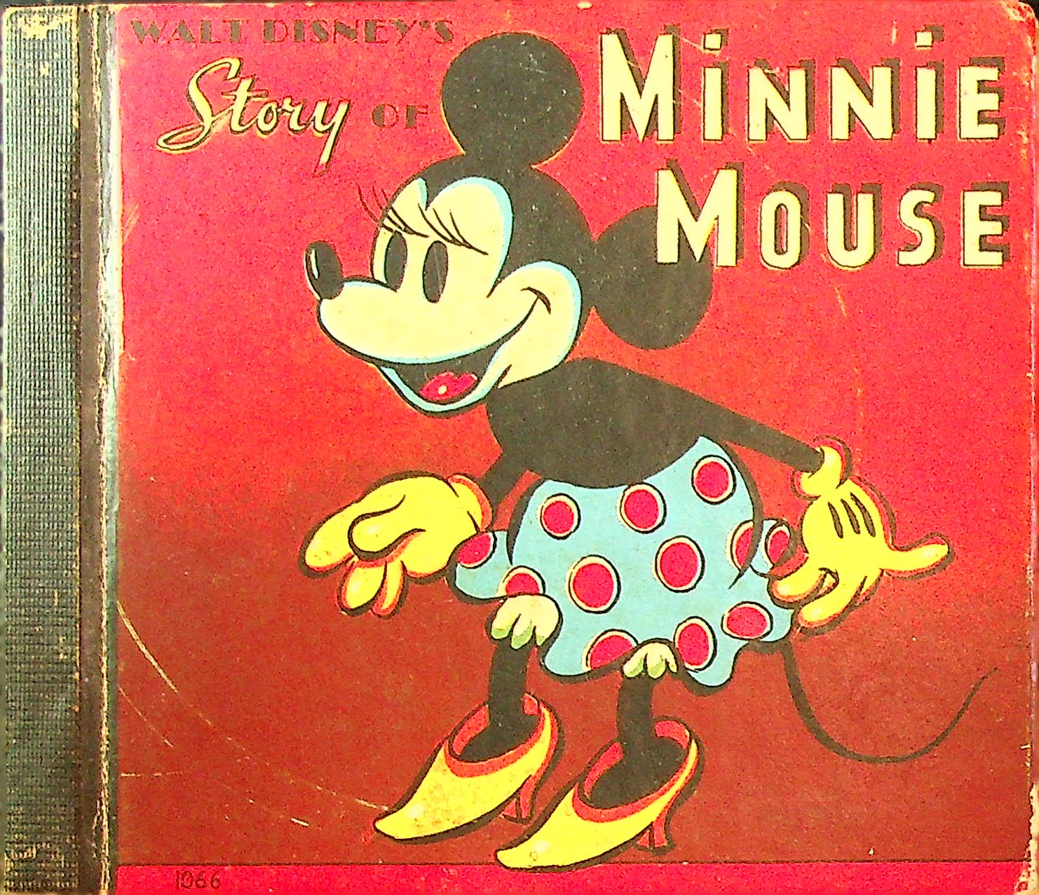 Walt Disney's Story of Minnie Mouse (1938 Whitman BLB) 1066 VG