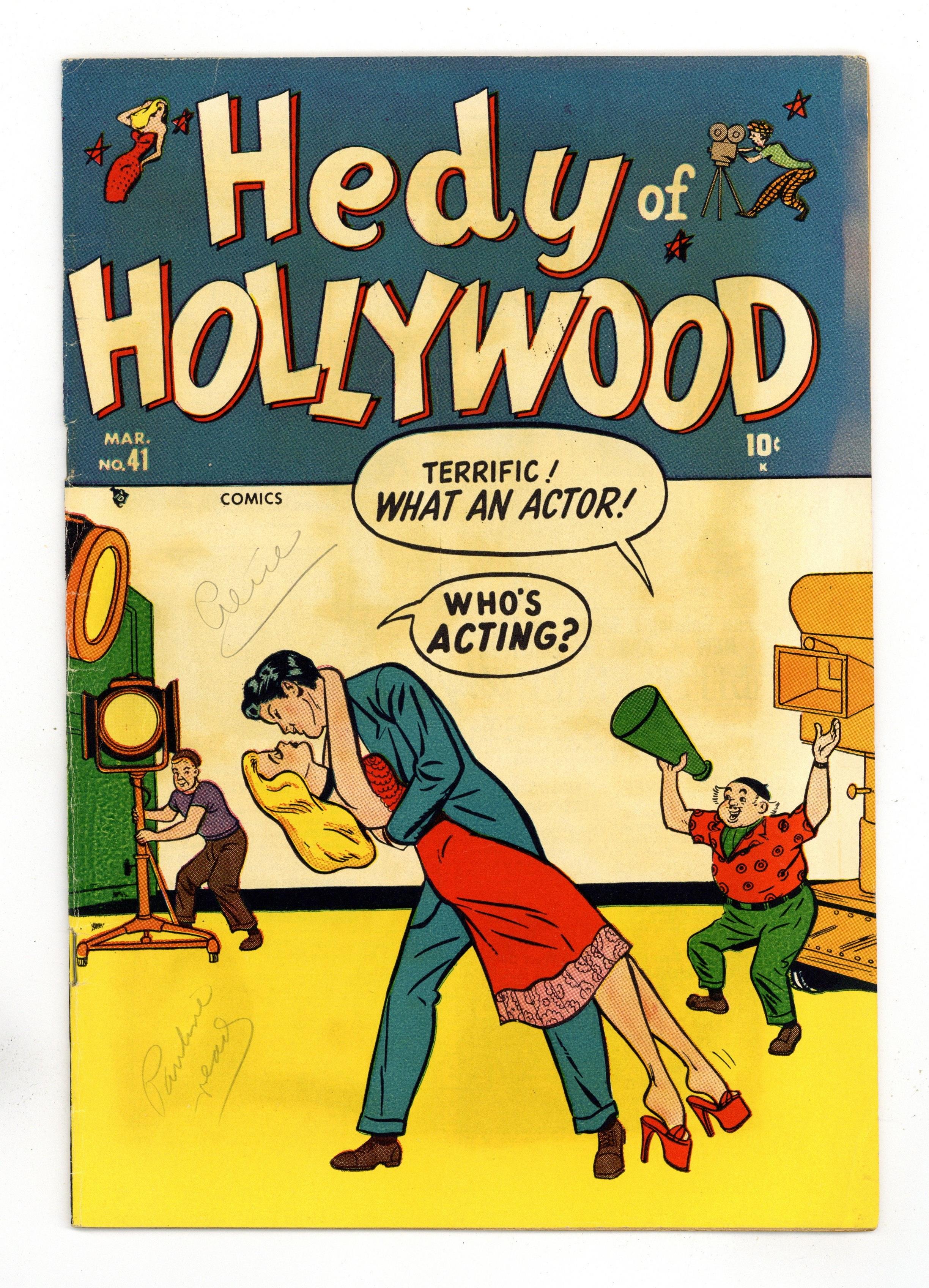 Hedy of Hollywood Comics (1950 Marvel) 41 VG/FN 5.0