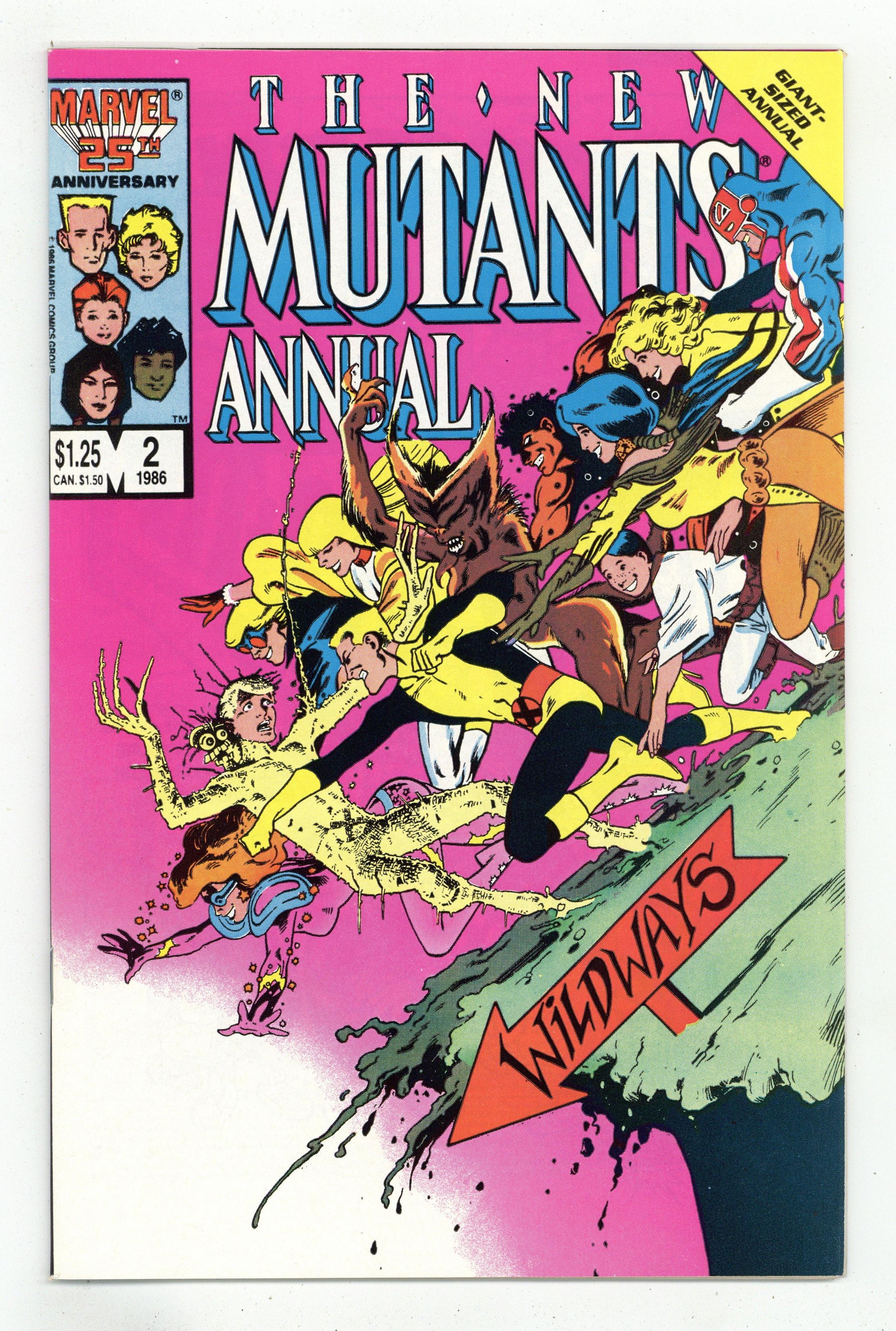 New Mutants (1983 1st Series) Annual 2D VF 8.0