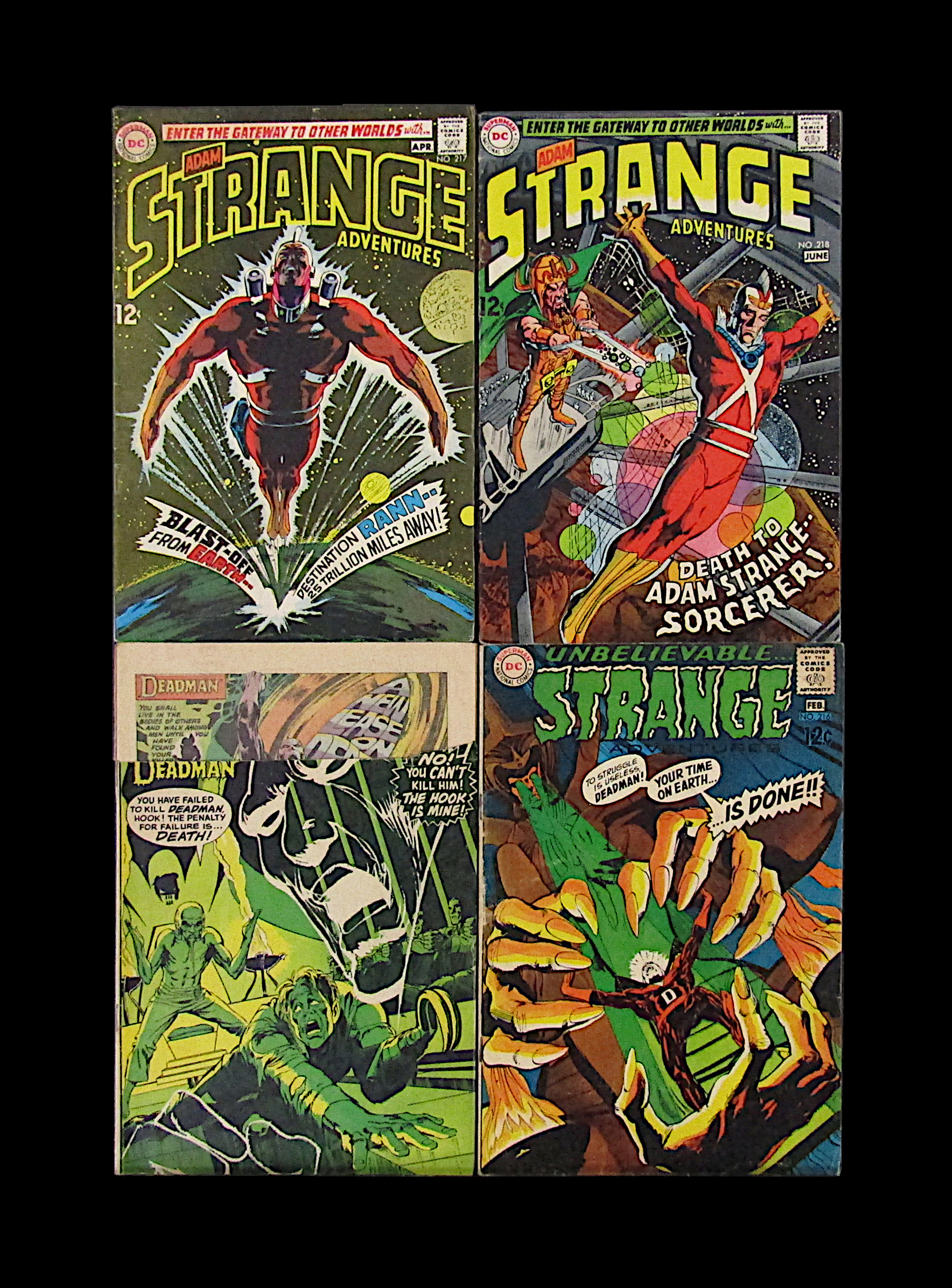 Strange Adventures Lot of 12