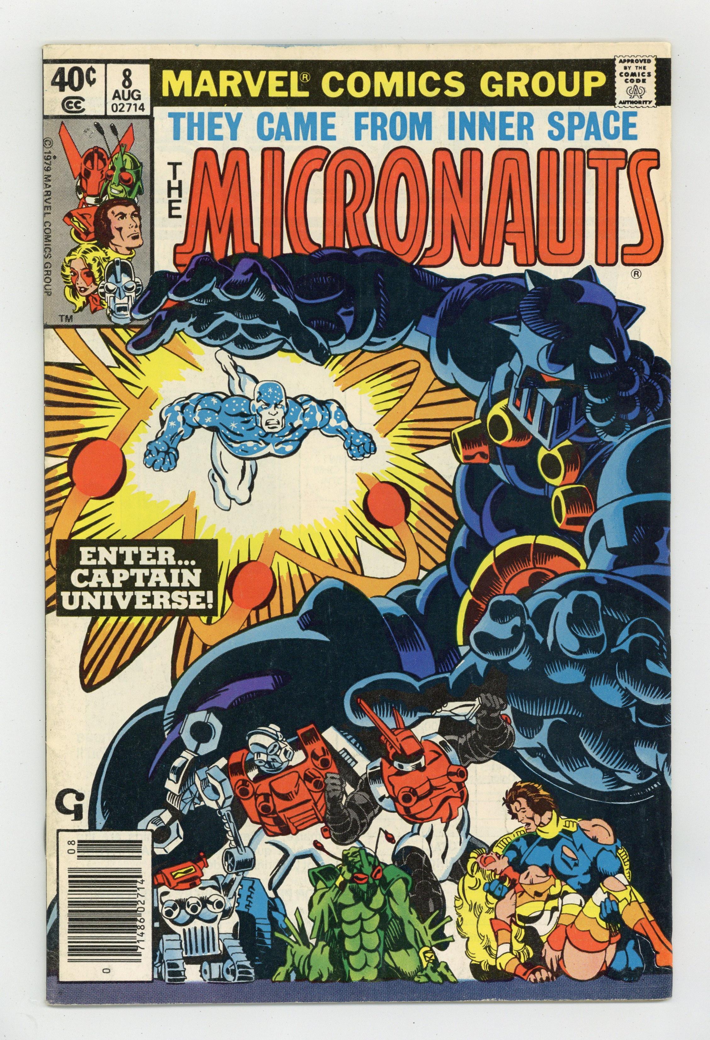 Micronauts (1979 1st Series) 8 FN- 5.5