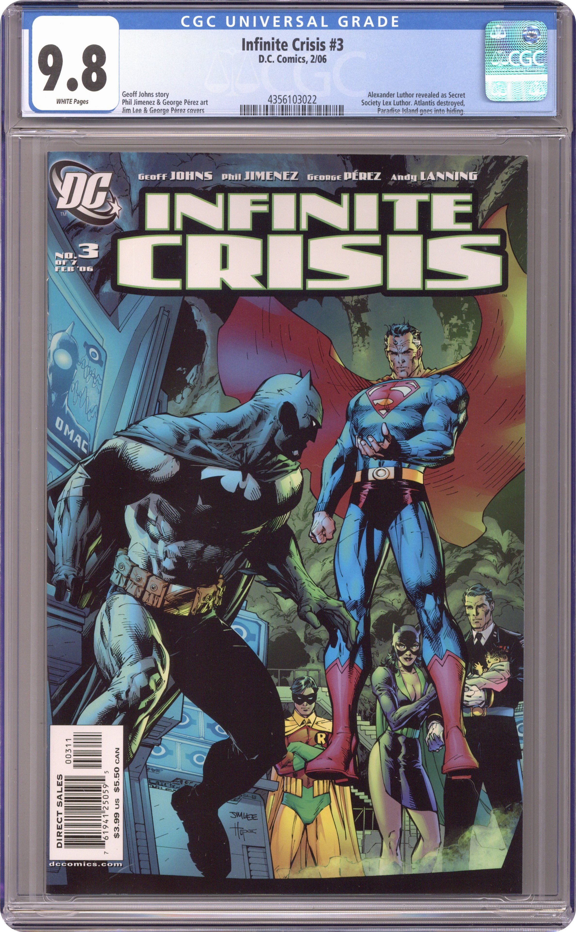 Infinite Crisis (2005) 3A CGC 9.8