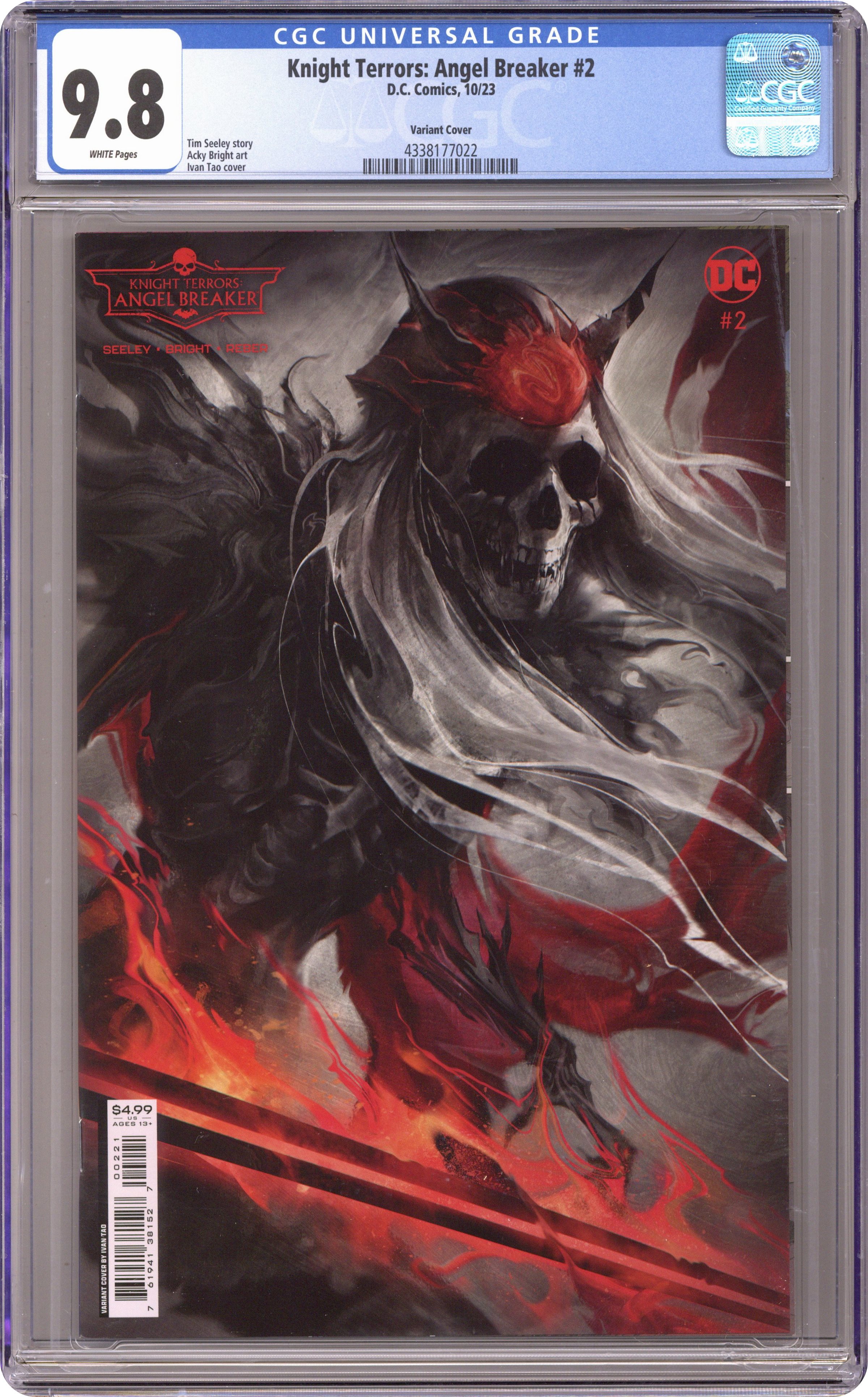 Knight Terrors Angel Breaker (2023 DC) 2B CGC 9.8