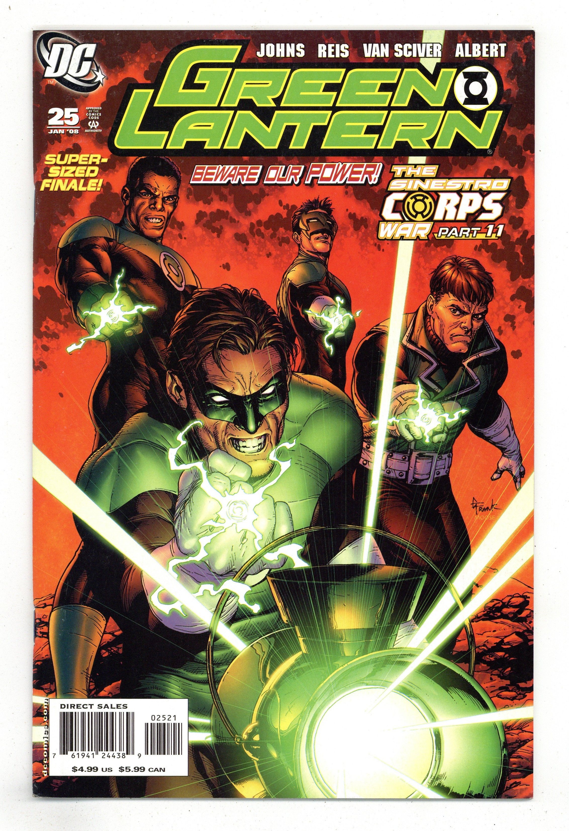 Green Lantern (2005 4th Series DC) 25B VF- 7.5
