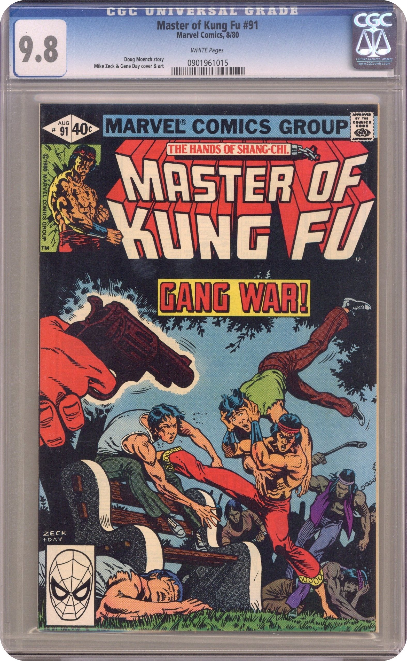 Master of Kung Fu (1974 Marvel) 91 CGC 9.8
