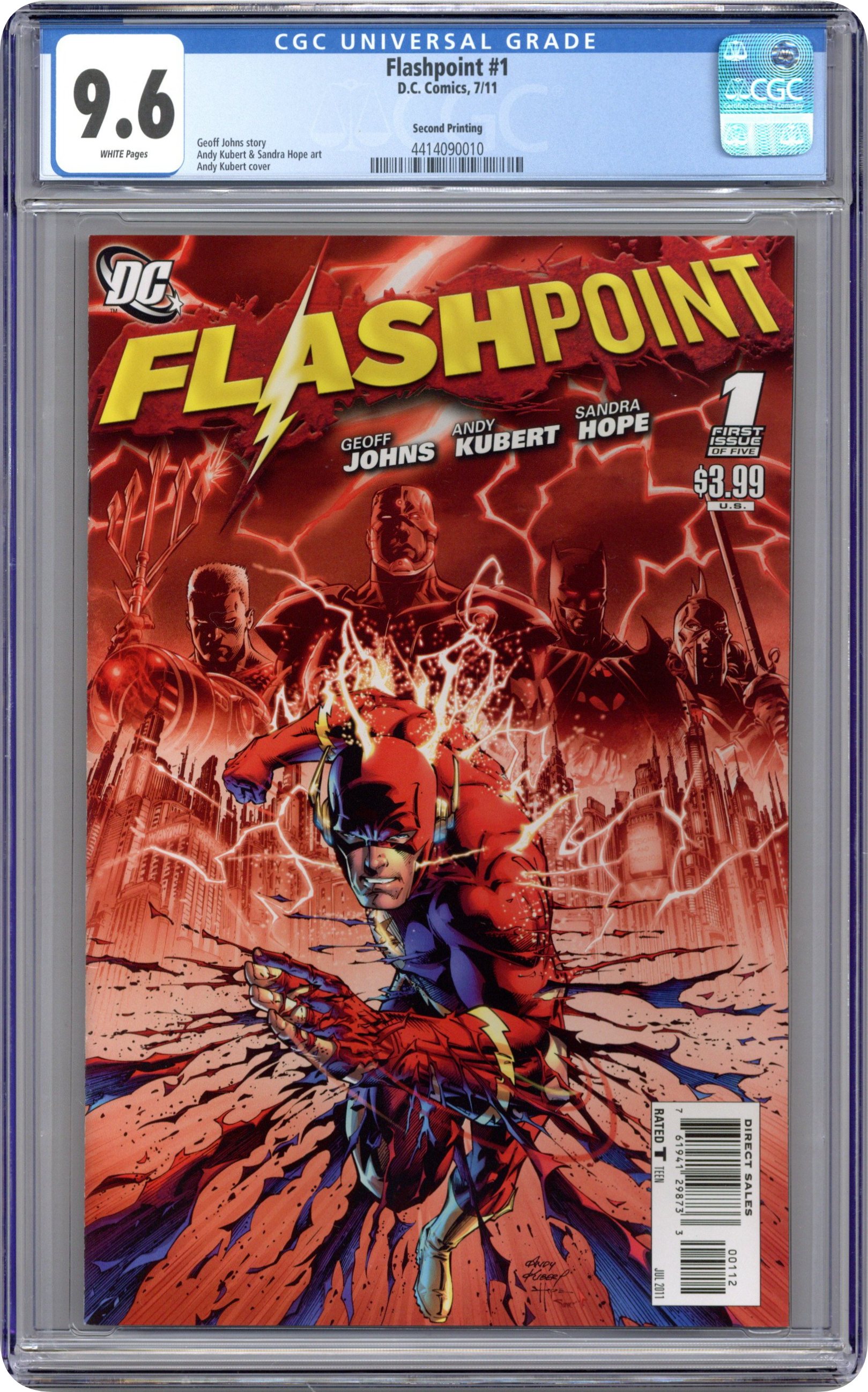 Flashpoint (2011 DC) 1C CGC 9.6