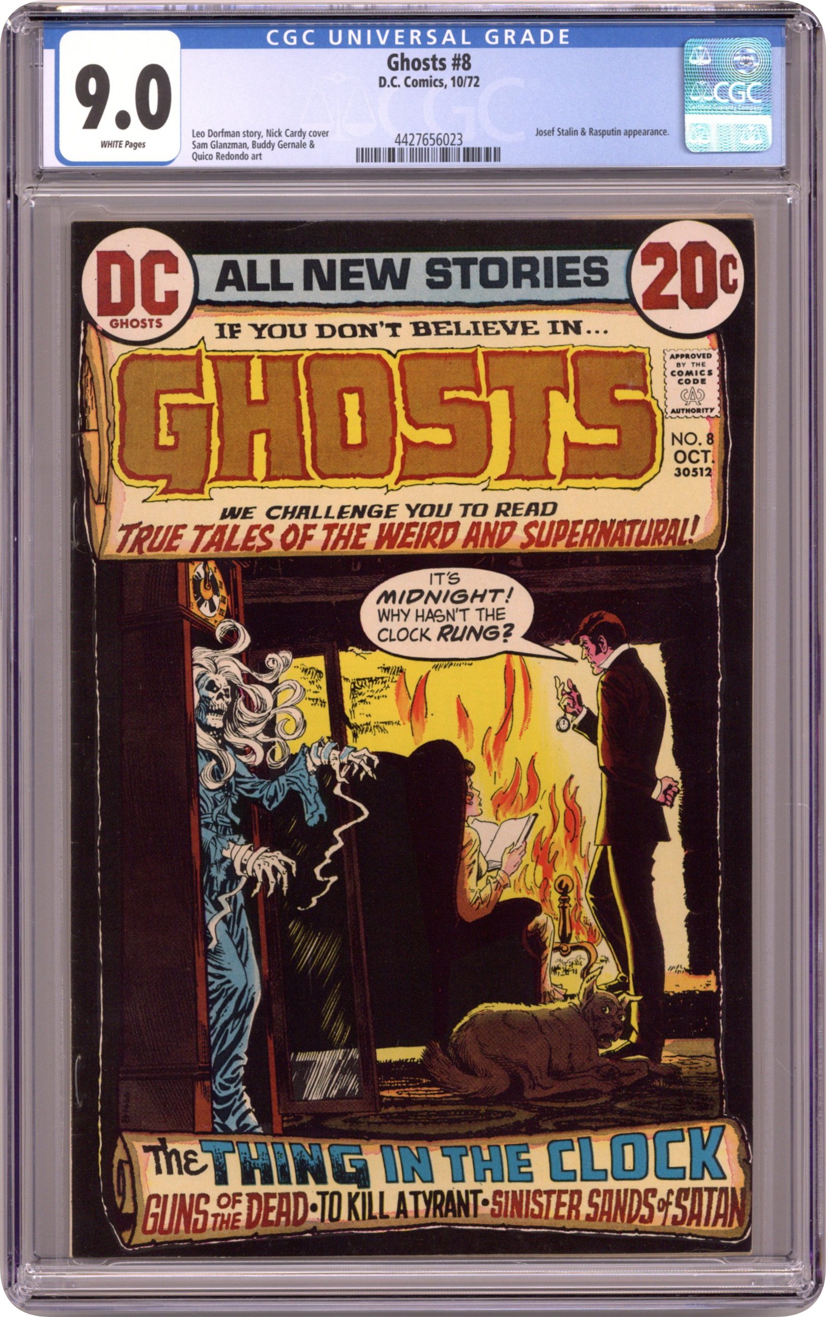 Ghosts (1971-1982 DC) 8 CGC 9.0