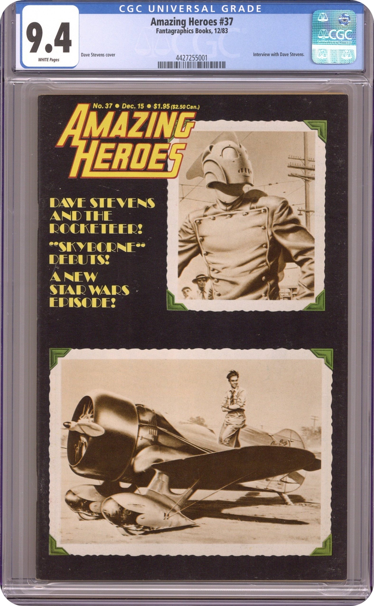 Amazing Heroes (1981) 37 CGC 9.4