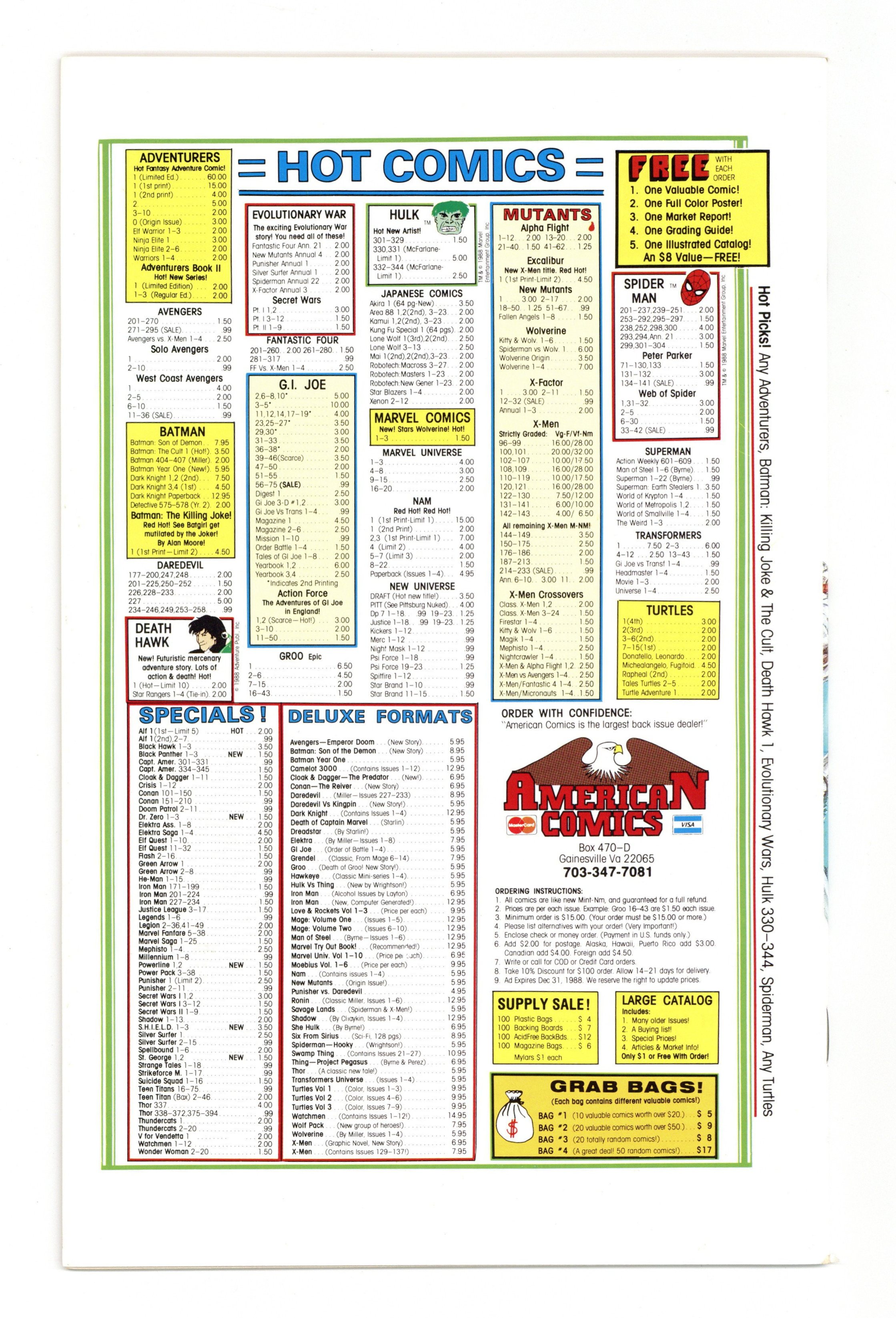 Death Hawk (1988) 2 FN- 5.5
