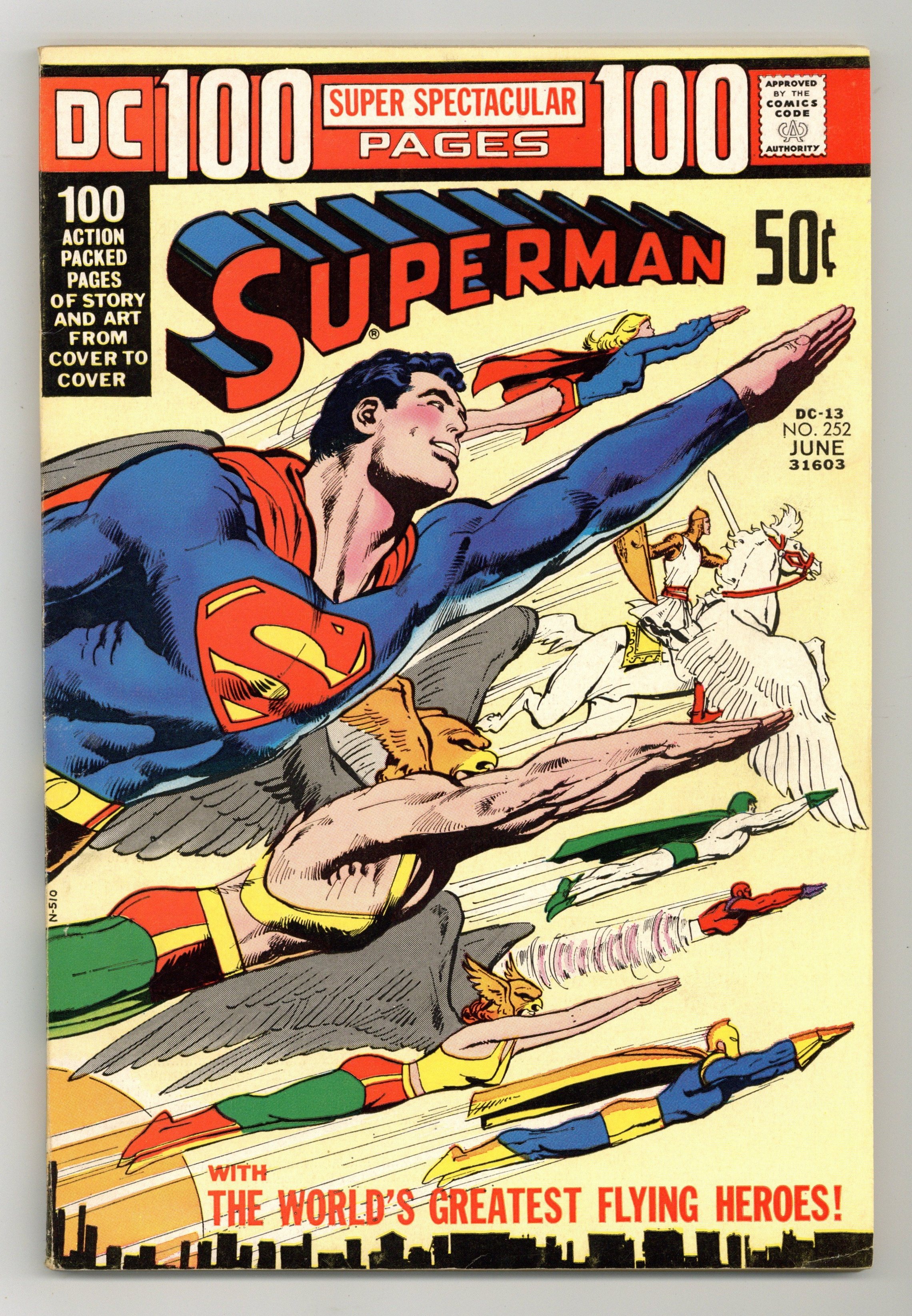 Superman (1939 1st Series) 252 FN- 5.5
