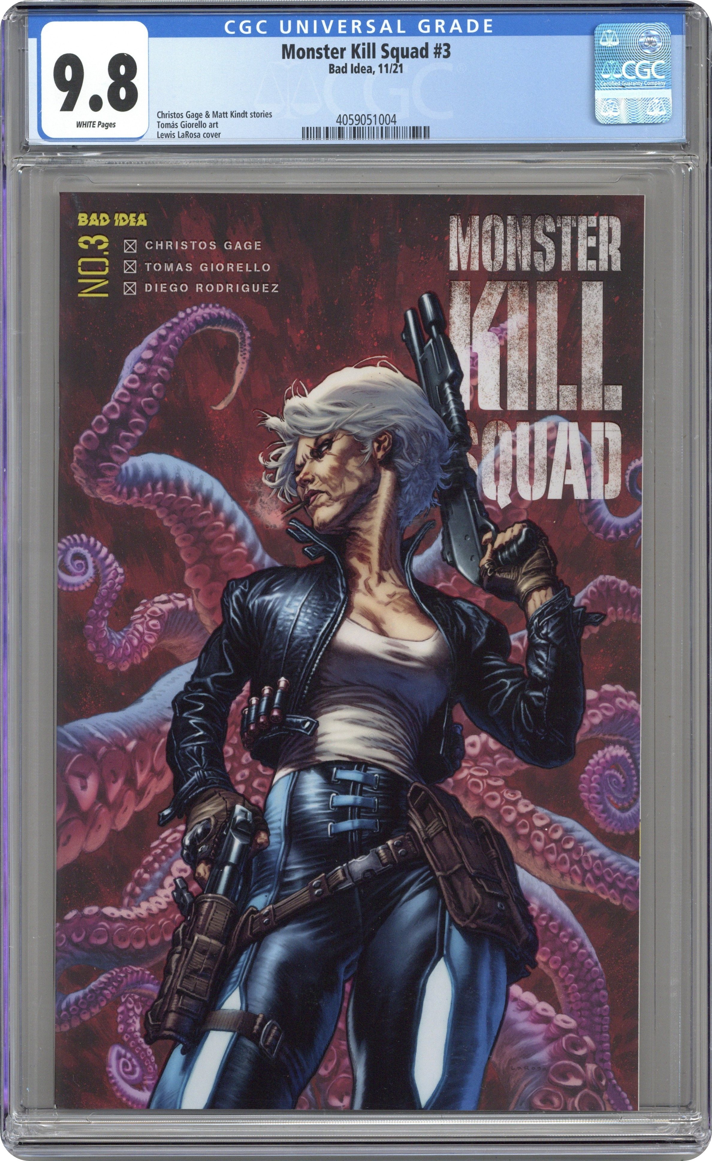 Monster Kill Squad (2021 Bad Idea) 3 CGC 9.8