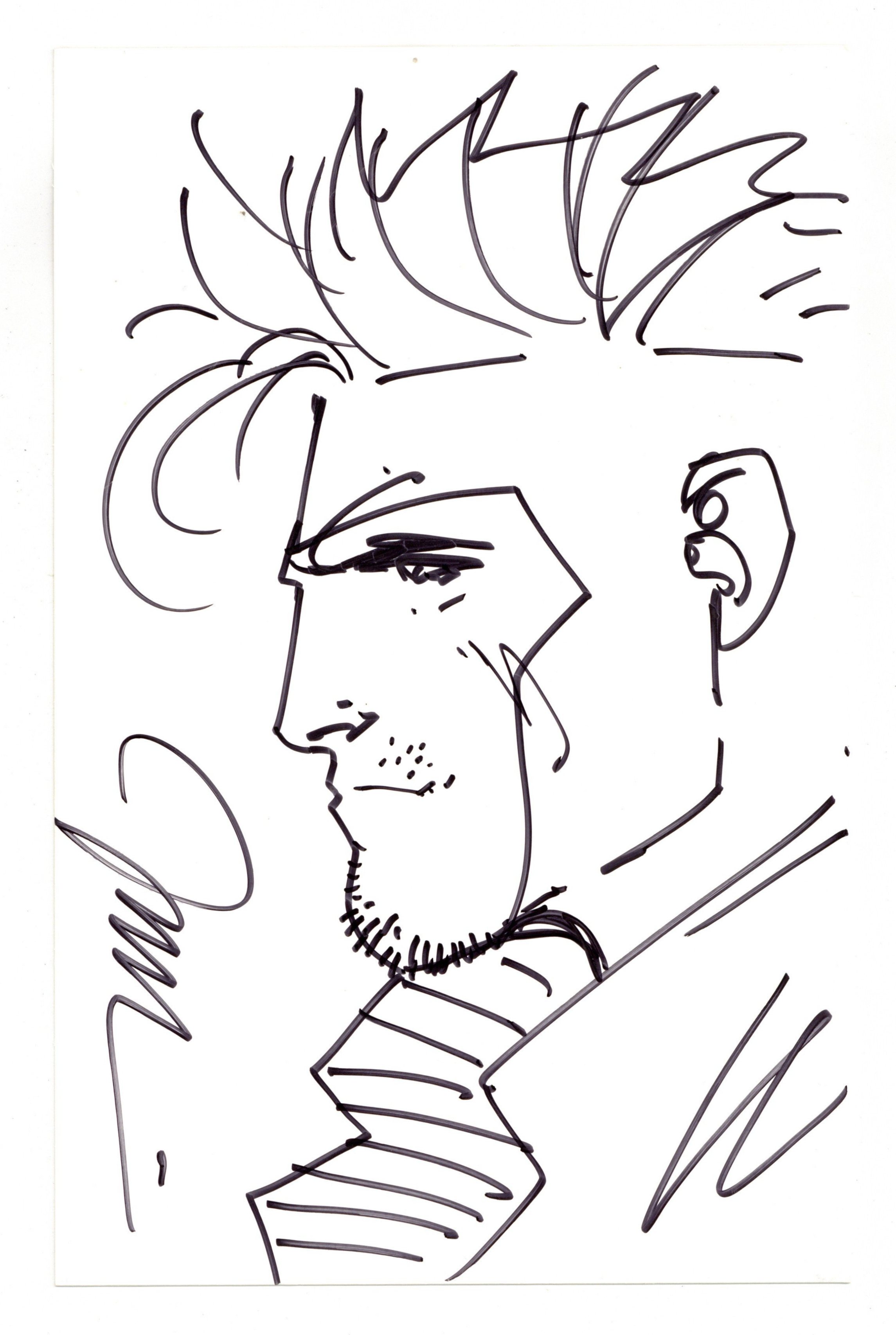 Gambit Sketch by Jim Lee