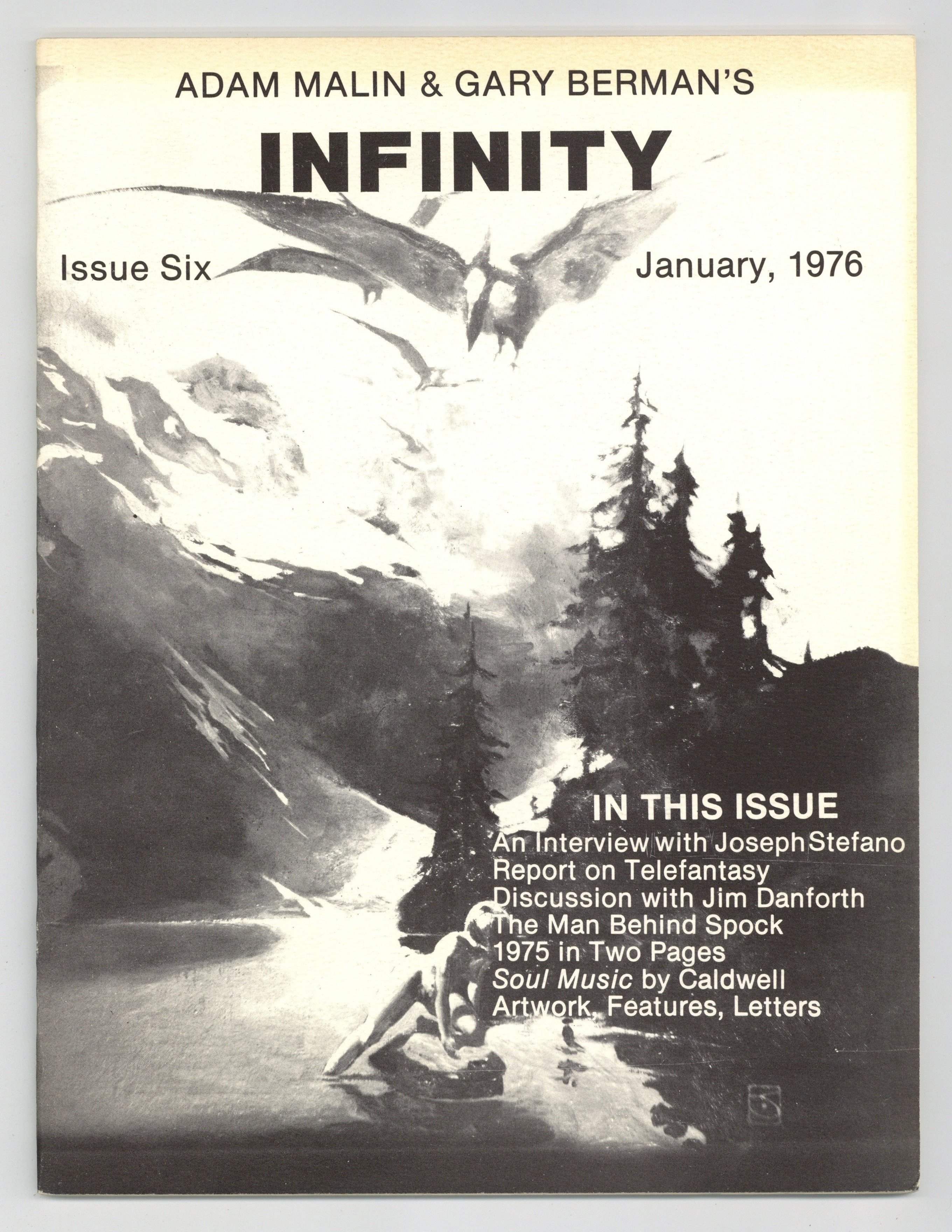 Infinity (1970-1976 Adam Malin & Gary Berman) Fanzine 6 FN 6.0