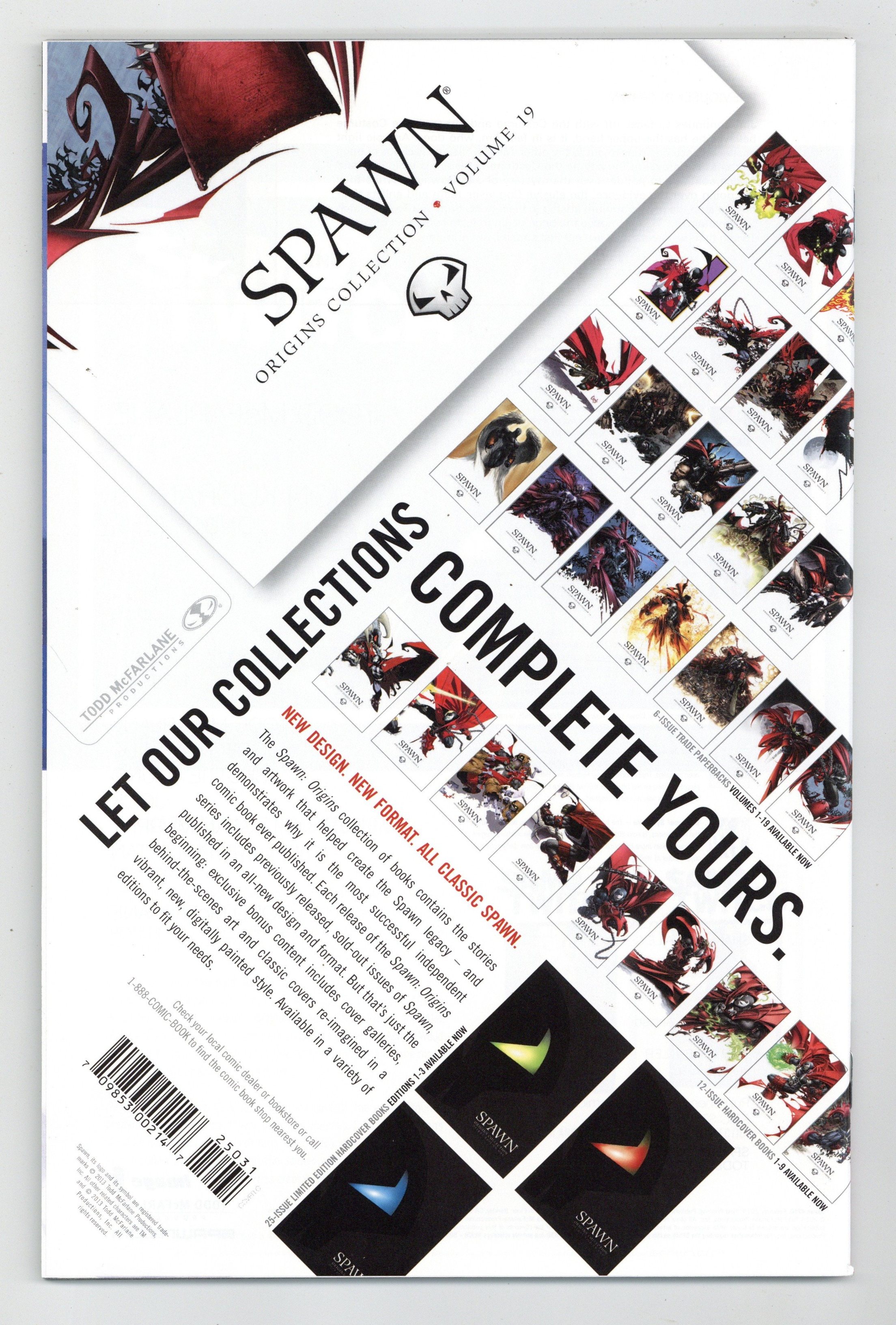 Spawn (1992 Image) 250C NM- 9.2