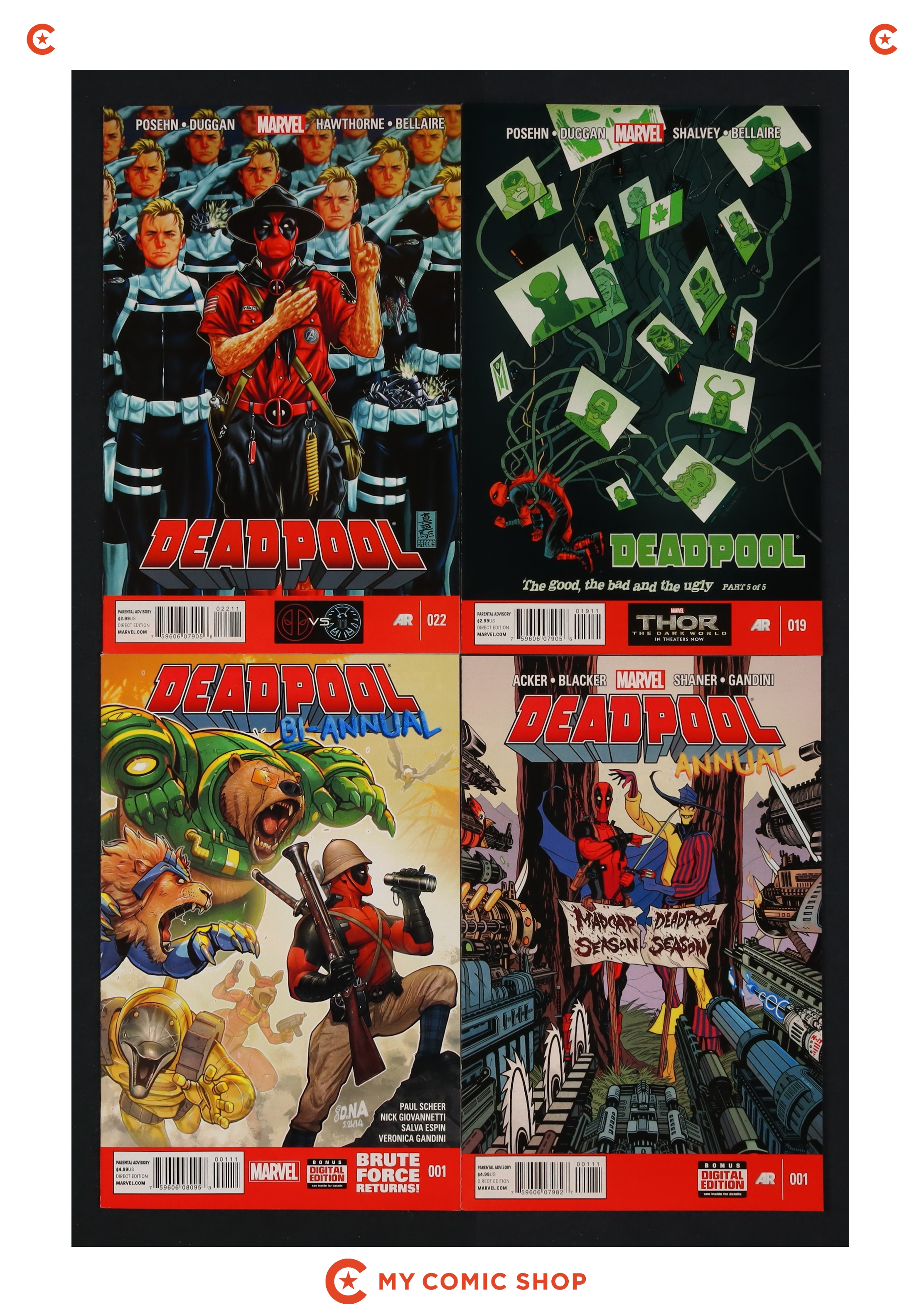 Deadpool Max Lot of 14