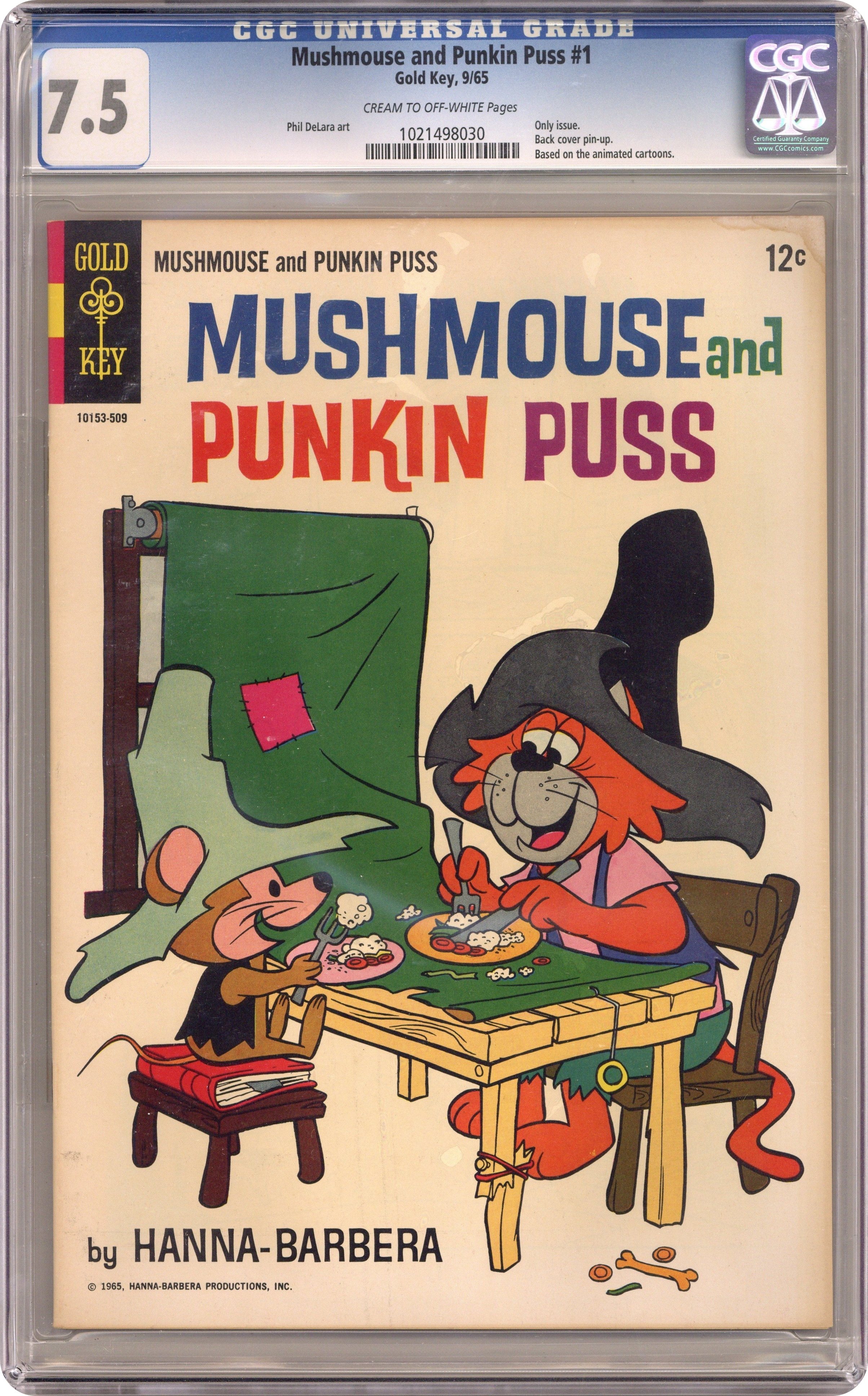 Mushmouse and Punkin Puss (1965) 1 CGC 7.5