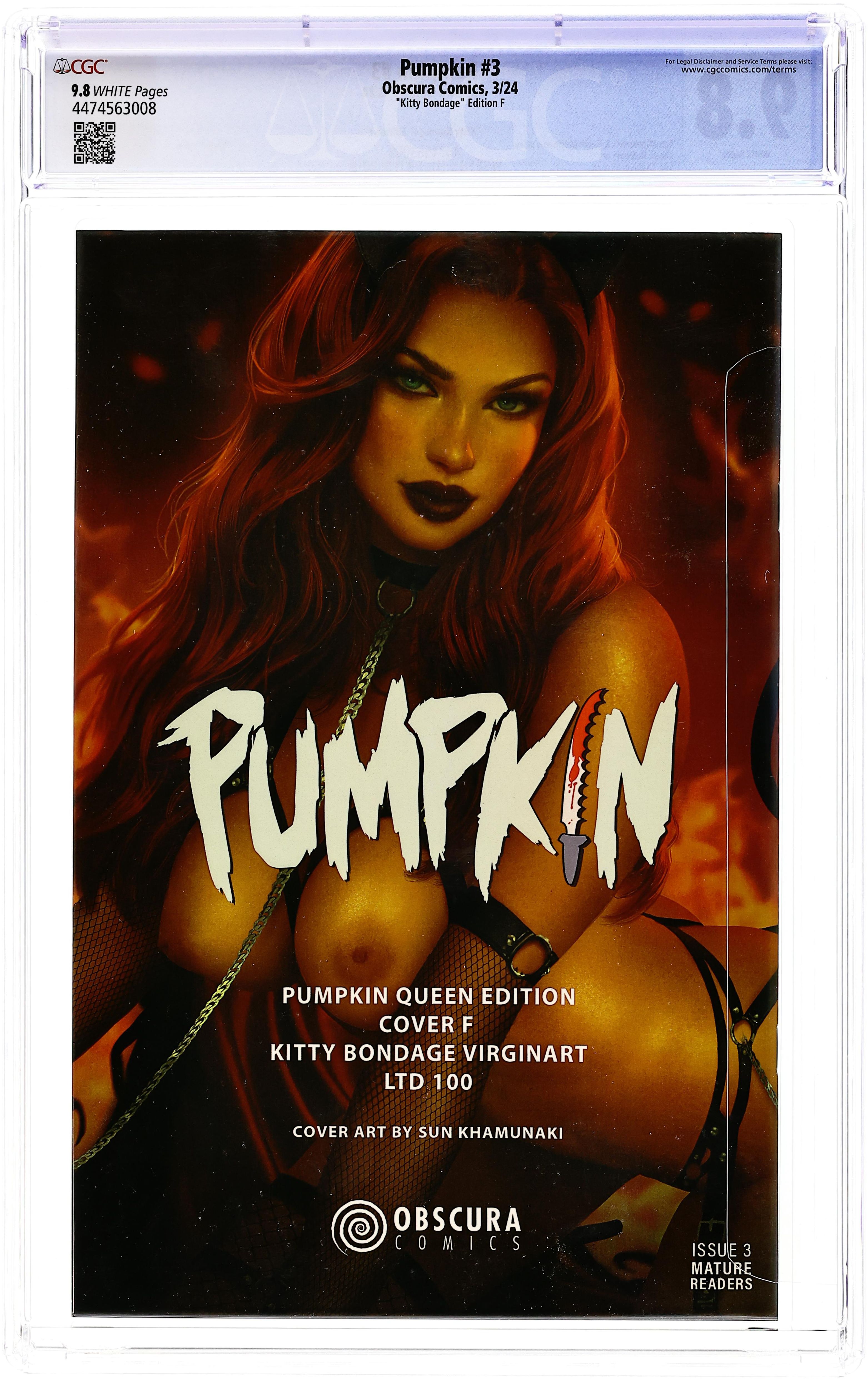 Pumpkin (2023 Obscura) 3F.E CGC 9.8